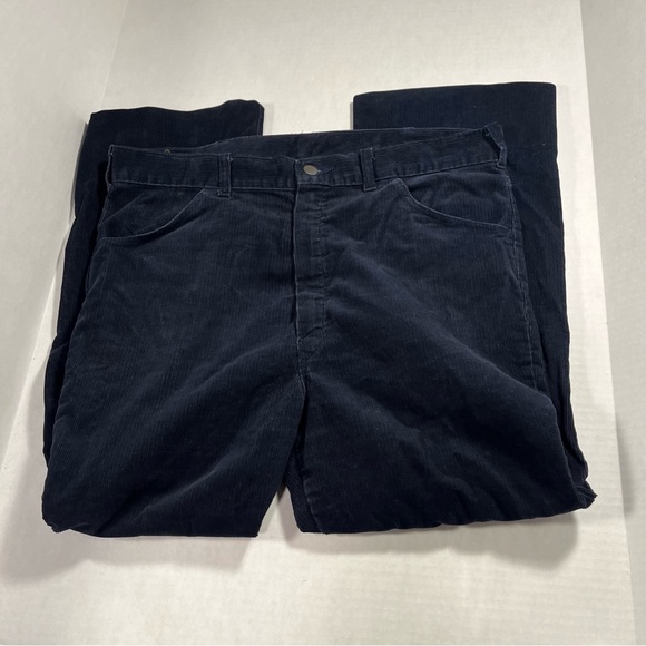 Vintage | Pants | Vintage Big Yank Navy Blue Corduroy Pants Size 36 ...